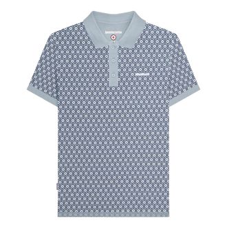 Lambretta AW24 Poloshirt f&uuml;r Herren (Blau)
