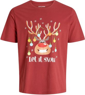 Jack & Jones Jjchristmas Tee Ss Crew Neck Xmas