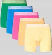 Calvin Klein Underwear Trunks im 5er-Pack mit elastischem Logo-Bund