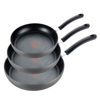 T-fal DAWINSIE T-FAL Ultimate Hard Anodized Nonstick 8-Inch, 10.25-Inch and 12-Inch Fry Pan Cookware Set