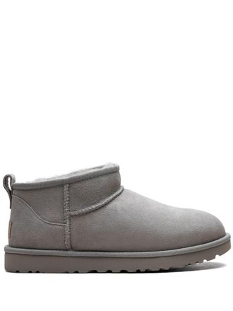 UGG bottines Classic Ultra Mini Goat - Gris