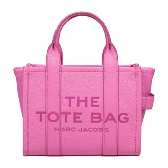 Marc Jacobs Femme, Sacs, Rose, Taille: ONE Size Sac Fourre-Tout Rose en Cuir avec Fermeture &Eacute;clair