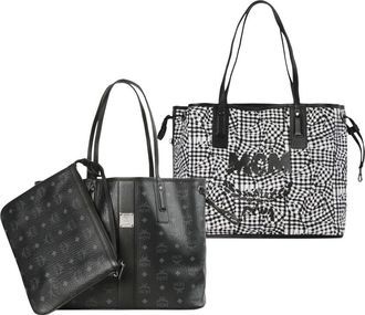 MCM Damen Wendeshopper LIZ VISETOS MONOGRAM SHOPPER