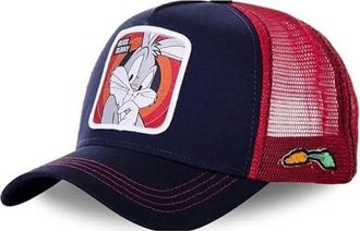 Capslab Bugs Bunny Looney Tunes Trucker Cap - One-Size