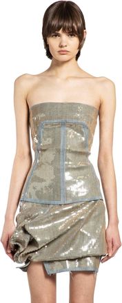 Rick Owens Temple Bustier Top