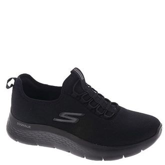 Skechers Mens Gowalk Flex-Athletic Slip-on Casual Walking Shoes with Air Cooled Foam Sneakers, Black 2, 7.5