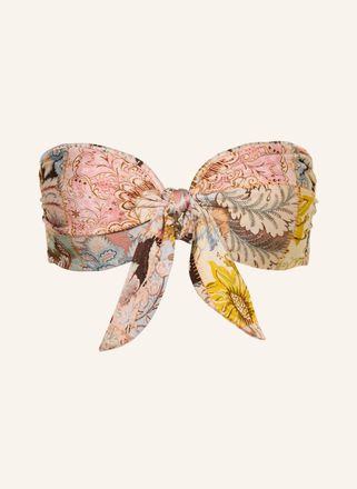 Zimmermann Bandeau-Bikini-Top Daylight beige