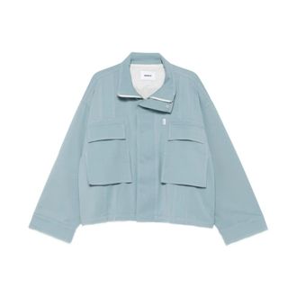 BONSAI Jacke mit Taschen und Rei&szlig;verschluss - - Jackets - Herren - Blau - M