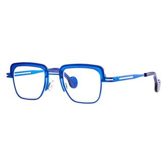 Theo Monture optique Foundation - unisex - Accessoires - Bleu - Taille: 45 MM