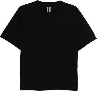 Rick Owens Femme, Tops, Noir, Taille: 40 FR T-shirt &agrave; Manches Courtes et Col Rond
