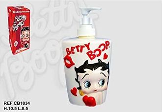 Betty Boop Distributeur de Savon Blanc