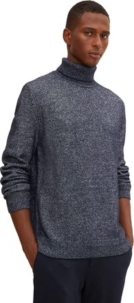 Tom Tailor Herren 1029678 Pullover, 13160 - Knitted Navy Melange, XL