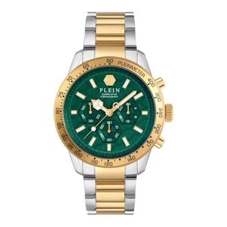 Philipp Plein Pleinmeter Chrono Uhr - - Accessories - Herren - Gr&uuml;n - ONE SIZE