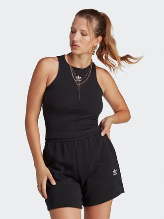 adidas Top adicolor Essentials IB9110 Schwarz Slim Fit