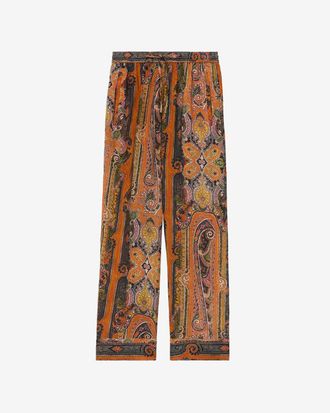 Isabel Marant Pantalon Sydna - Femme - Orange - Taille34 - Isabel Marant