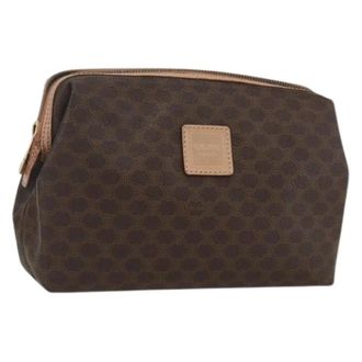 Celine Pochette en plastique doccasion - Femme - Pre-owned - Brun - Taille: ONE Size
