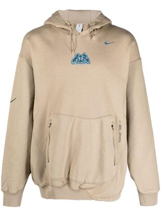 Nike Hoodie mit Swoosh - Nude