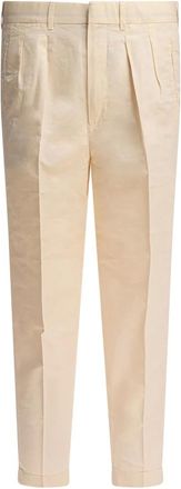 Tom Ford Homme, Pantalons, Beige, Taille: W32 Pantalon Beige Coupe Droite