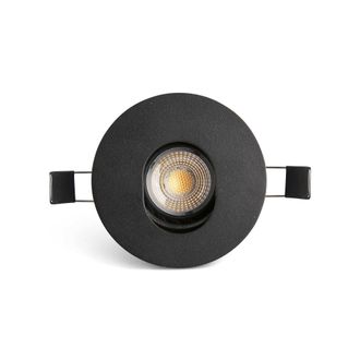 Faro Barcelona Faro Barcelona 43428 Niva Pinhole, schwenkbar, Schwarz