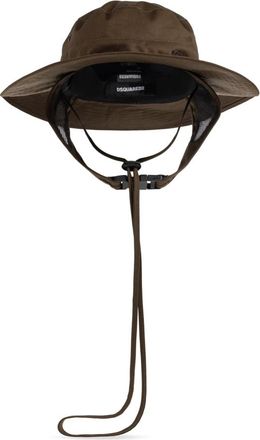 Dsquared2 Homme, Accessoires, Vert, Taille: ONE Size Cotton Hat