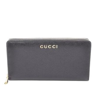 Gucci Pre-owned Leder Geldb&ouml;rse - - Pre-owned - Damen - Schwarzk - ONE SIZE