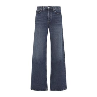 A Gold E Cotton Arc Jeans - - Jeans - Damen - Blau - W28