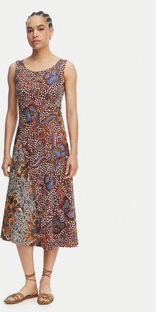 Max Mara Sommerkleid Pausa 2615621082 Bunt Regular Fit