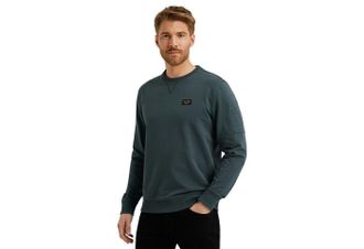 PME Legend Sweatshirt CREWNECK AMERICAN CLASSIC aus Baumwollmix