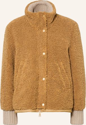 White Label Teddyfell-Jacke braun