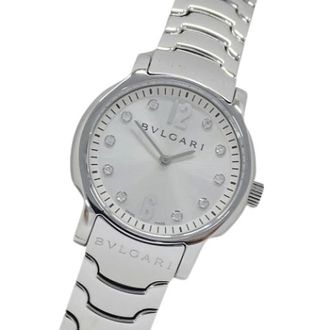 Bulgari Montre vintage Pre-owned - Femme - Pre-owned - Blanc - Taille: ONE Size