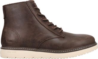 Toms Herren Navi Trvl Lite Ranger Freizeitstiefel, Dark Brown Water Resistant Leather, 43.5 EU