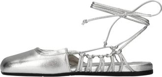 Vic Mati&eacute; Femme, Chaussures, Gris, Taille: 38 EU Ballerines en cuir