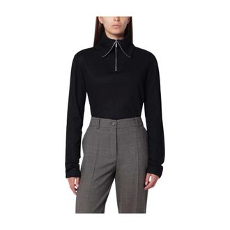 Entire studios Entire Studios, Femme, Pulls, Noir, Taille: 42 FR Maglia Scollo V