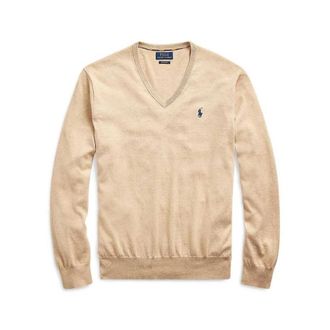 Polo Ralph Lauren Stilvolle Vesta f&uuml;r einen trendigen Look - - Knitwear - Herren - Beige - 2XL