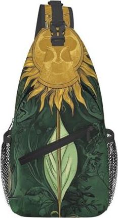 Generic Mandala, d&eacute;esse du soleil et de la lune, sac &agrave; bandouli&egrave;re, sac &agrave; bandouli&egrave;re de voyage, sac &agrave; dos &agrave; bandouli&egrave;re pour homme, sac &agrave; dos de randonn&eacute;e