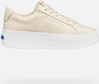 Geox Schuhe Gxcp-03 Dame Off-white