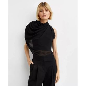 Jacquemus Femme, Blouses et Chemises, Noir, Taille: 40 FR Pablo Top