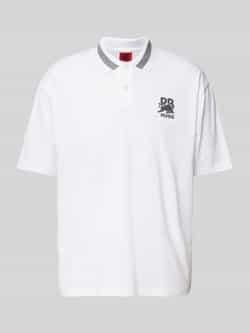 HUGO BOSS Poloshirt mit Label-Print Modell Dodac