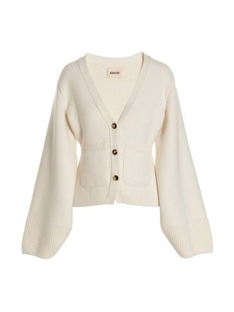 Khaite Scarlet Cardigan - White