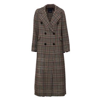 Max Mara Doppelreihiger Mantel - - Coats - Damen - Mehrfarbig - S