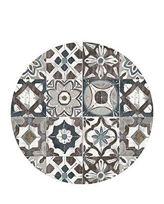 Vilber Kollar Vinyl-Teppich, rund, Farbe 80, Durchmesser 78 cm