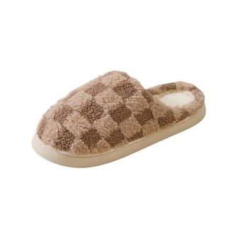 Generic Pantoufles chaudes et confortables pour femme - &Eacute;l&eacute;gantes, d&eacute;contract&eacute;es, respirantes, antid&eacute;rapantes - Doublure en polaire - Confortables - Chaudes -