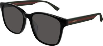 Gucci Stylische Sonnenbrille - - Accessories - unisex - Schwarzk - 56 MM