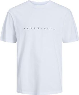 Jack & Jones Bestseller A/S Jjestar JJ Th&eacute; SS Noos T-Shirt, Blanc, XXL Homme