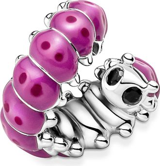 Pandora MOMENTS Charm Süße gekräuselte Raupe Silber 790762C01