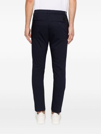 Jacob Cohen Mens Trousers Tapered Night Blue Cotton
