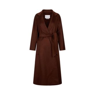 Max Mara Belted Coats - - Coats - Damen - Braun - XS