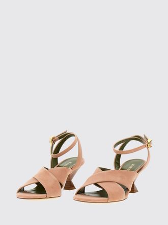 MARIA LUCA Sandales &agrave; Talons Femme couleur Rose