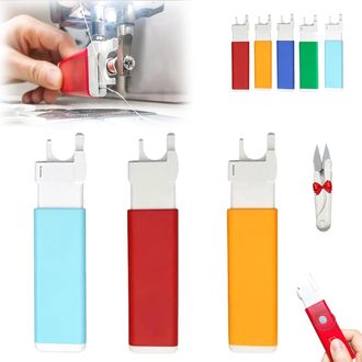 Generic Farbenfrohes Einf&auml;delwerkzeug F&uuml;r N&auml;hmaschinen, Automatischer Nadeleinf&auml;dler F&uuml;r N&auml;hmaschinen, Einfache Einf&auml;delhilfe F&uuml;r Allt&auml;gliche Kleidungsreparat