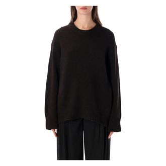 Lisa Yang Noor Rundhalsausschnitt - - Knitwear - Damen - Braun - S